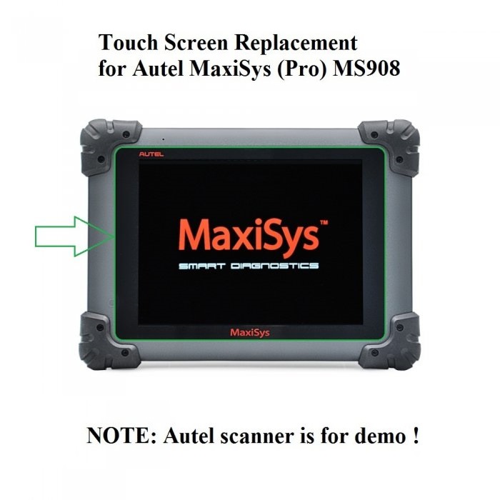 Touch Screen Digitizer Replacement for Autel MaxiSys Pro MYMS908|Autel ...